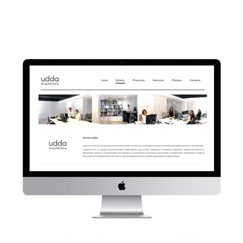 Udda Arquitectura - Portfolio - Diseño y Desarrollo Web Zaragoza